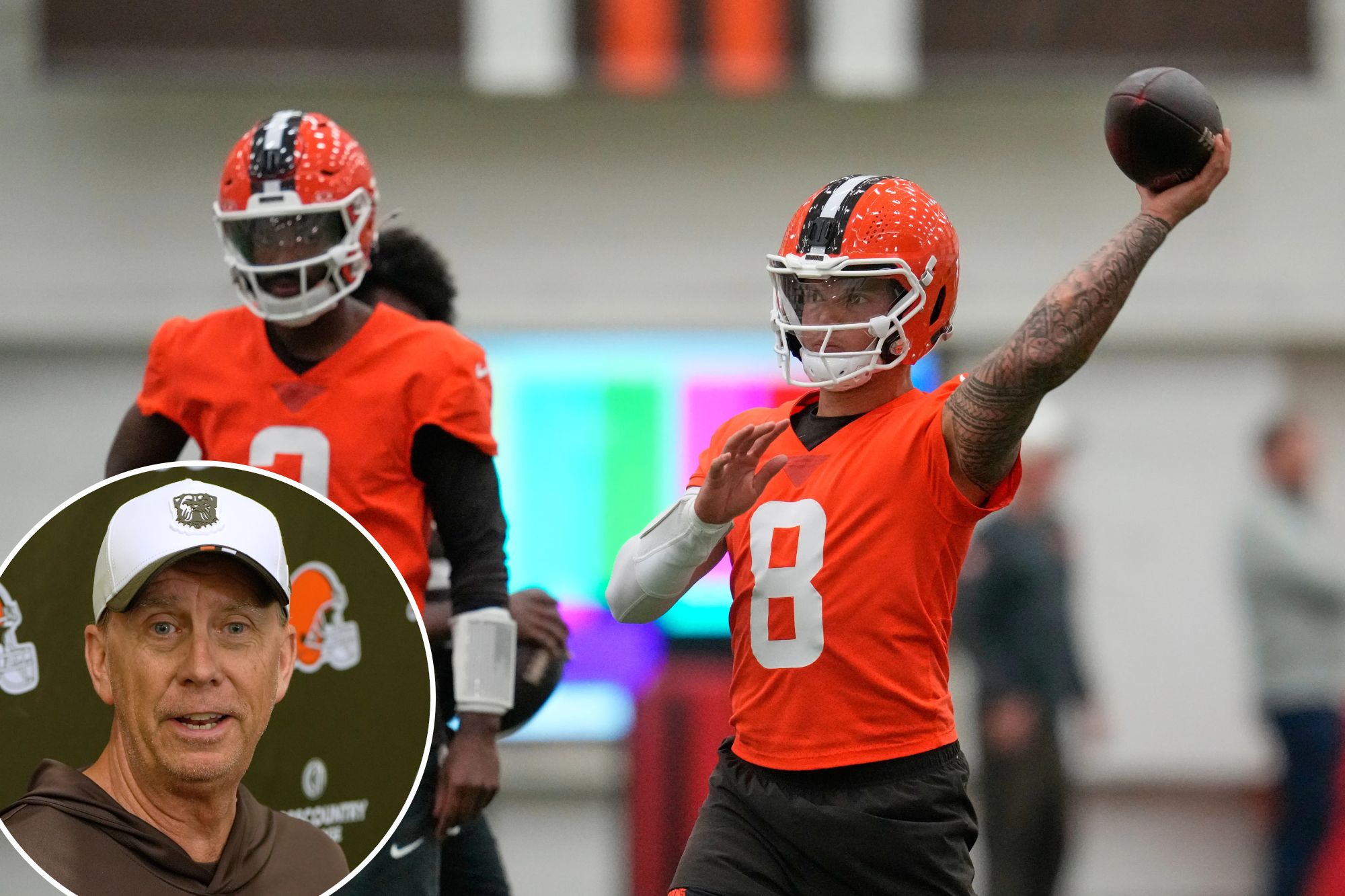 Browns starting quarterback still a question mark. ‘We got two starting ...