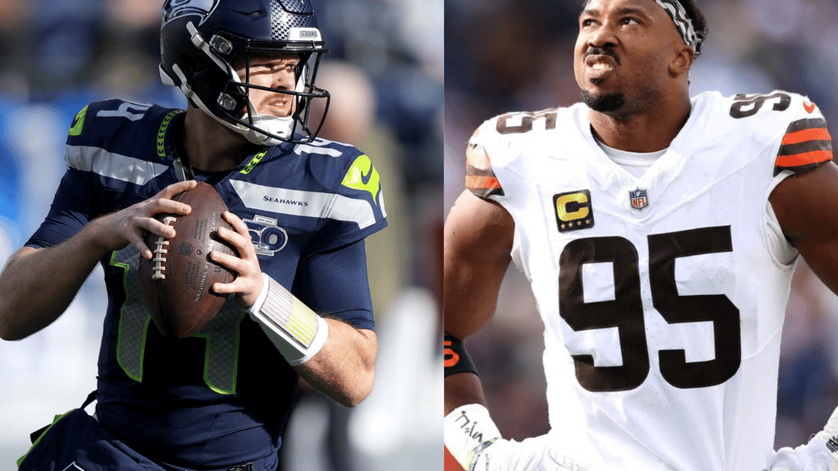 NFL: Sam Darnold’s ice-cold reaction to the shocking Myles Garrett ...
