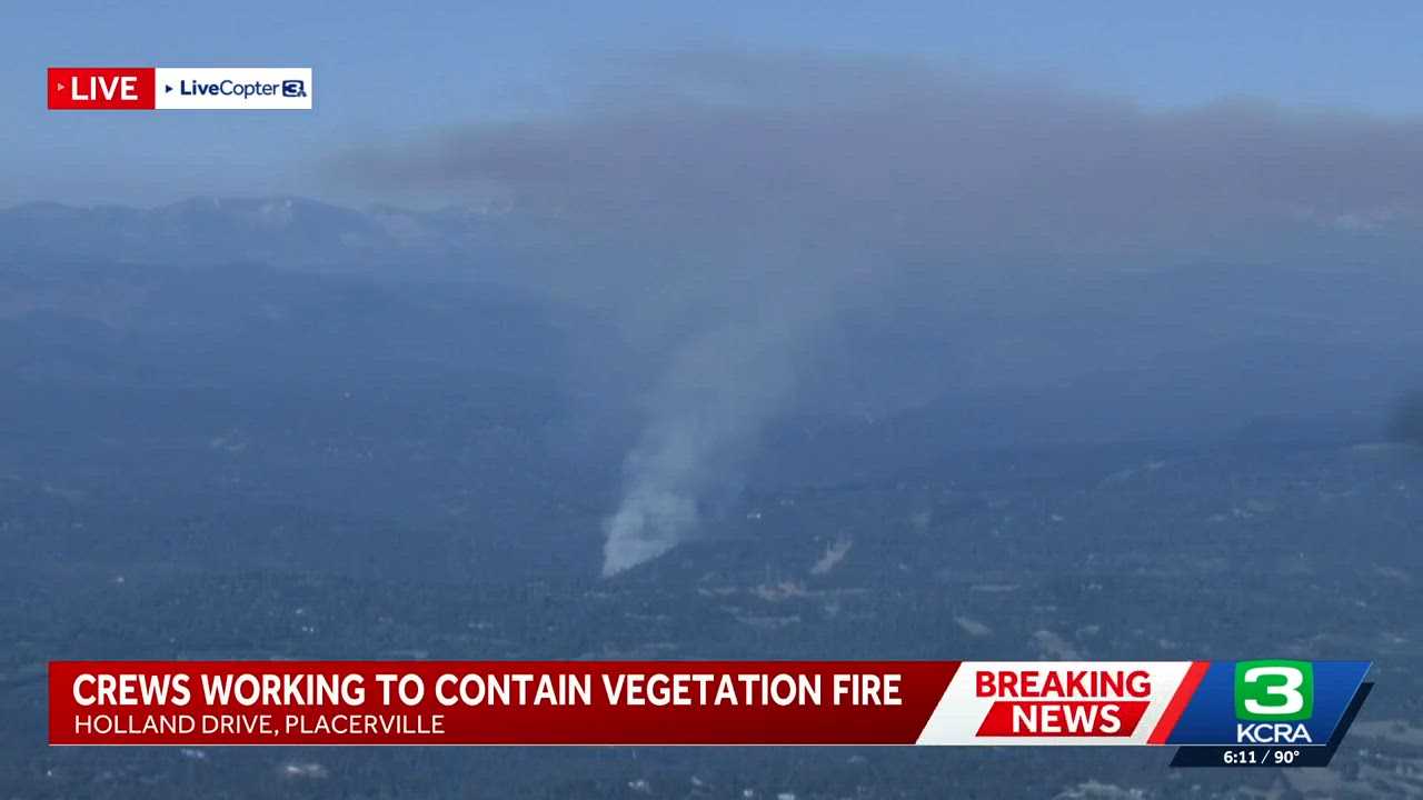 Holland fire: Forward progress stopped on fire in El Dorado County ...