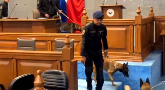 PNP EOD-K9 unit sweeps Senate session hall