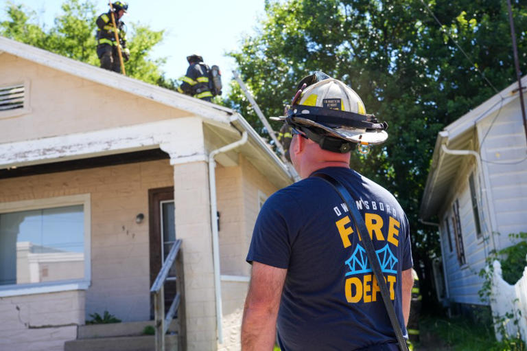 Owensboro Fire Department holds vertical ventilation training session