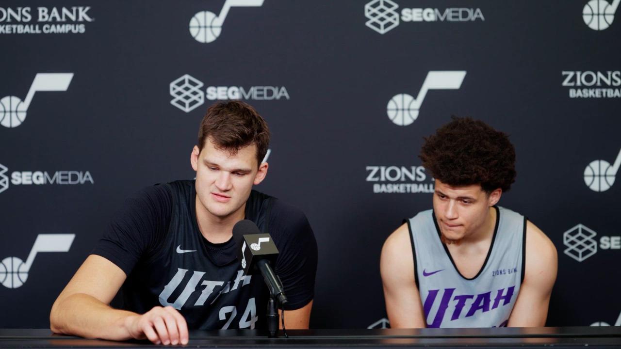 Walker Kessler opens up on Utah Jazz rookie G Walter Clayton