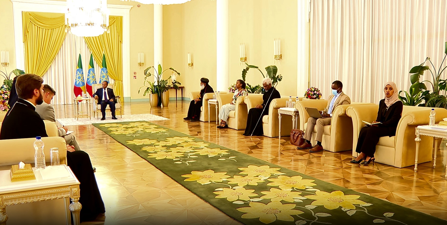 President Taye receives Russian Orthodox Church delegation