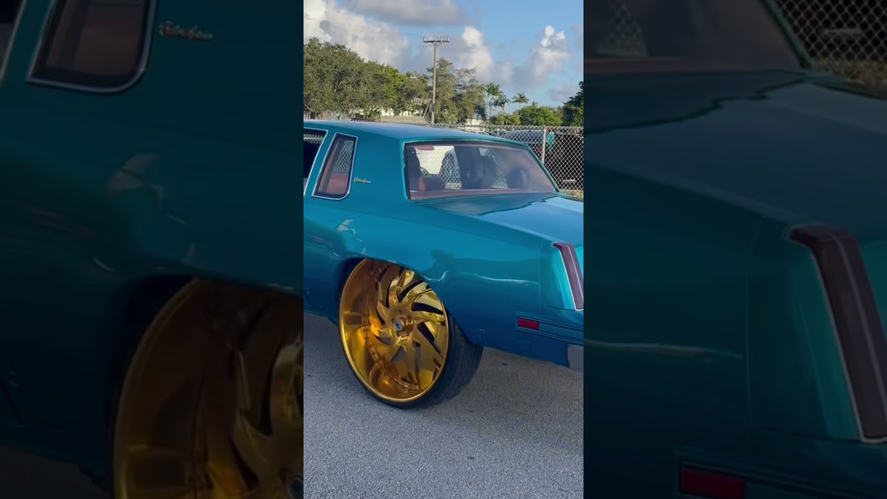 Oldsmobile Cutlass tuckin gold 30”s