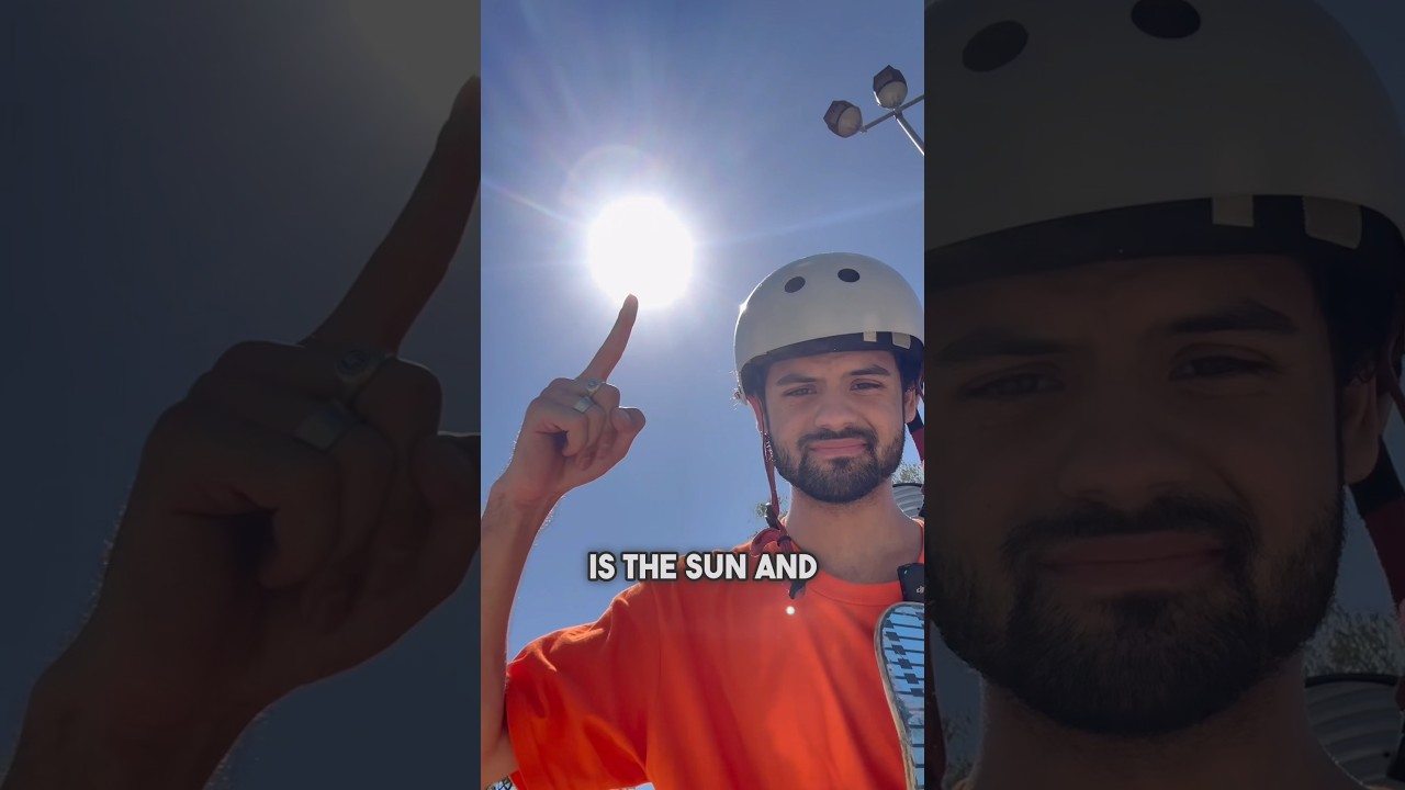 Things that skateboarders are scared of: the sun! #skateboarding #skate ...