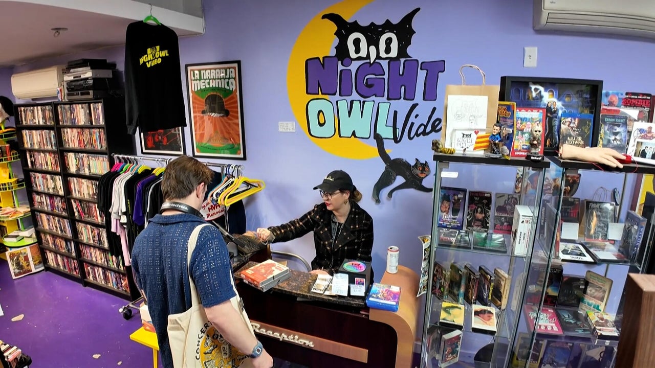 Brooklyn video store sees new demand for VHS tapes, DVDs