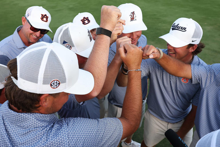 Auburn golf beats UCLA, wins second national championship in three years