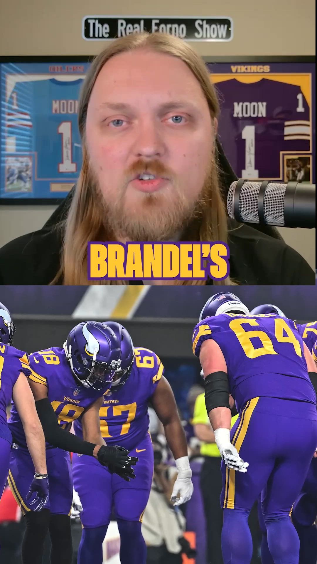 The Minnesota Vikings bet on Blake Brandel at center