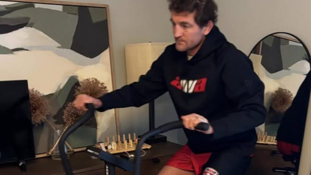 Ben Askren shares training footage months after major health scare