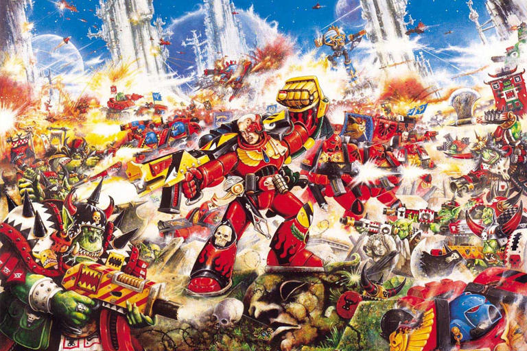 Legendary Warhammer artist John Blanche has died
