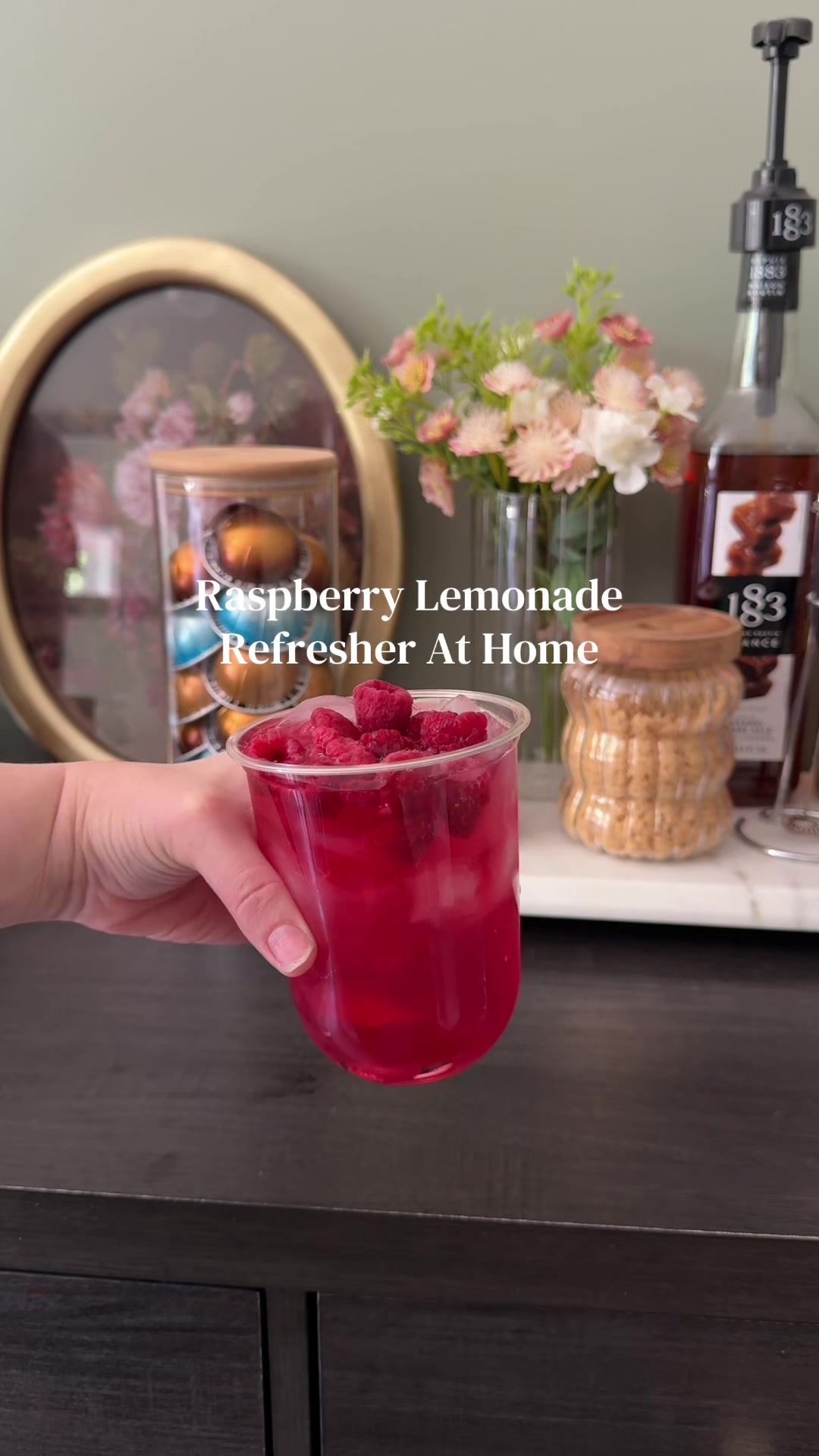 Raspberry lemonade refresher recipe