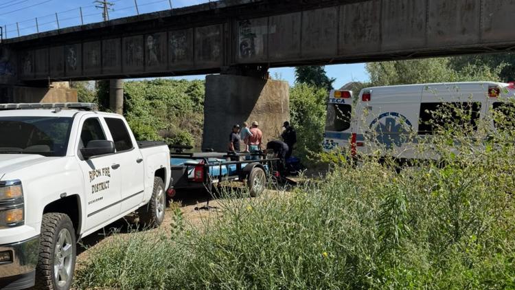 Ripon crews rescue parents and 3-year-old from Stanislaus River