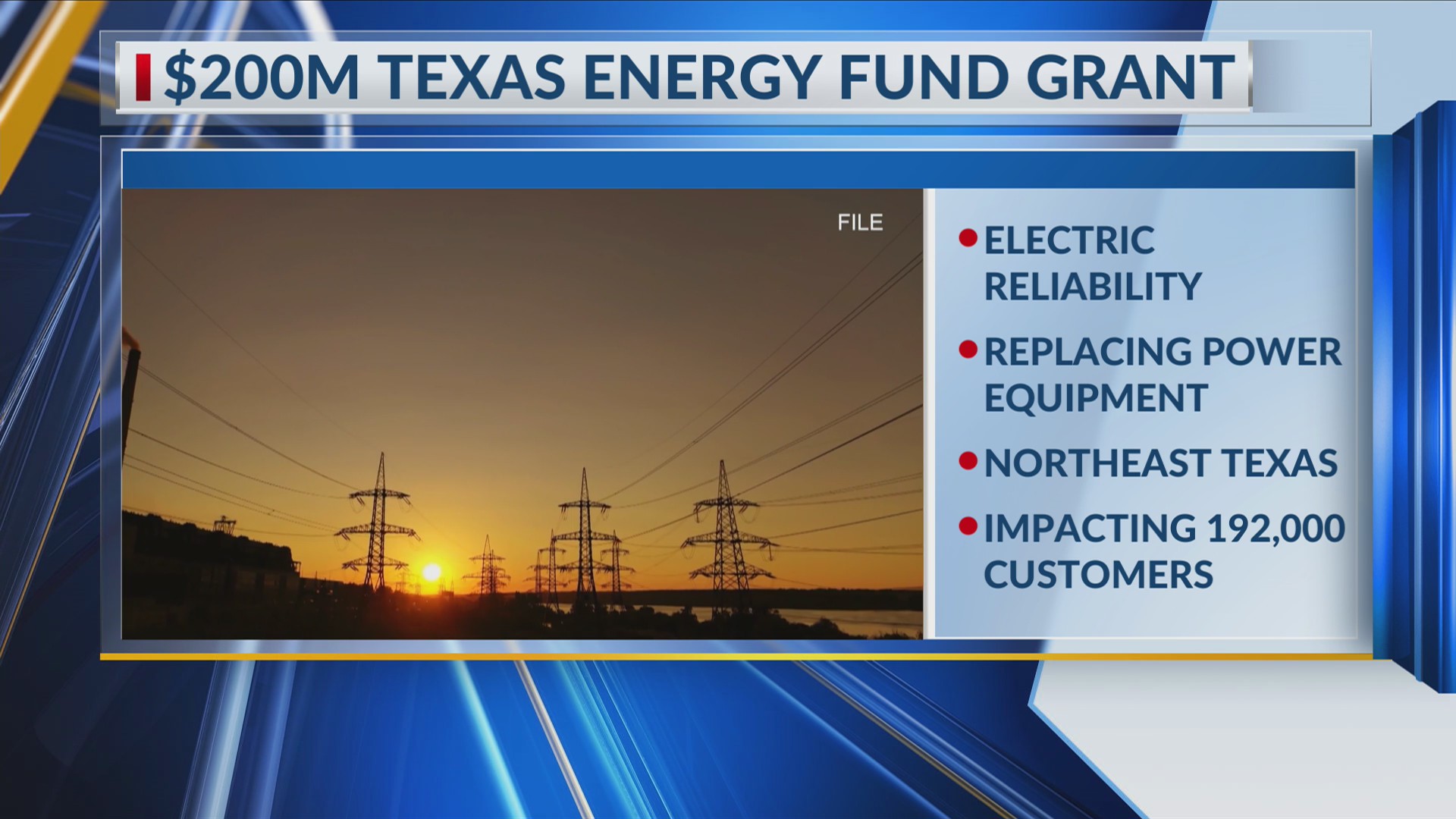 Abbott announces energy grant that will strengthen the Northeast Texas ...
