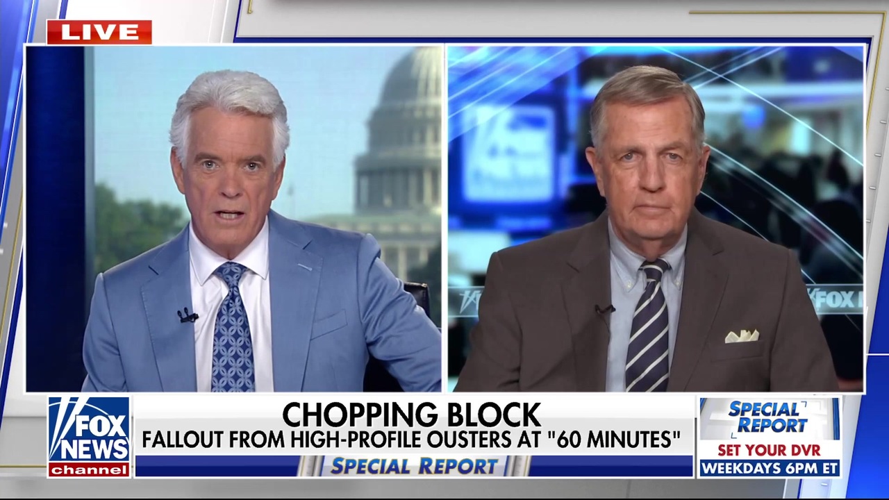 Brit Hume speaks on Pelley firing after alleged Bari Weiss dispute ...