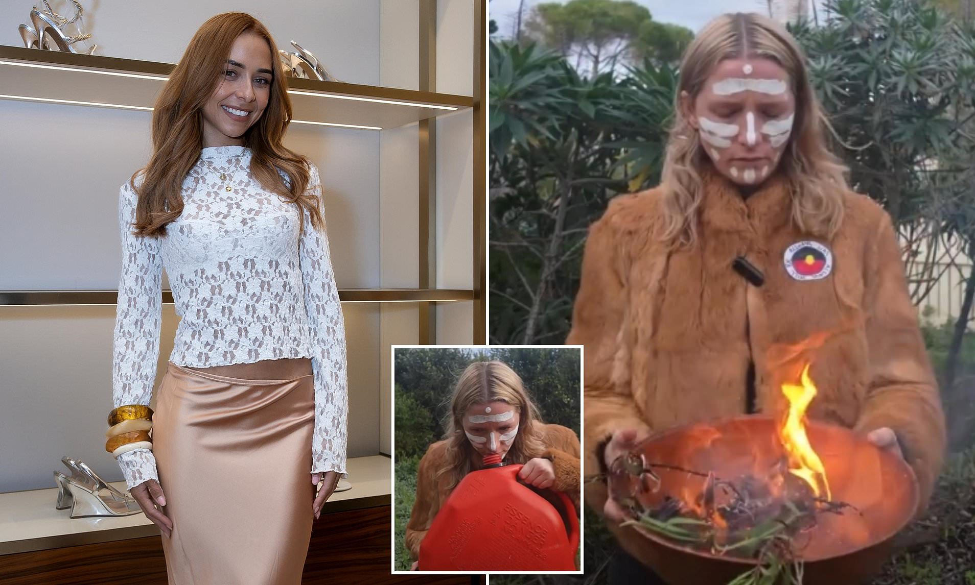 Former Bachelor star Brooke Blurton blasts comedian after she dressed ...