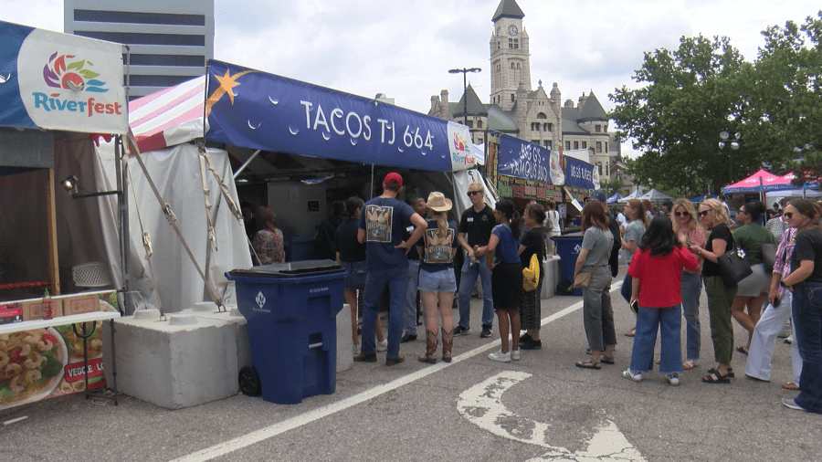 Behind the food at Riverfest: Vendors talk challenges and long prep