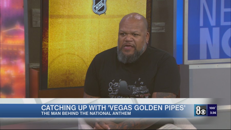 'Vegas Golden Pipes' Carnell Johnson on his VGK journey