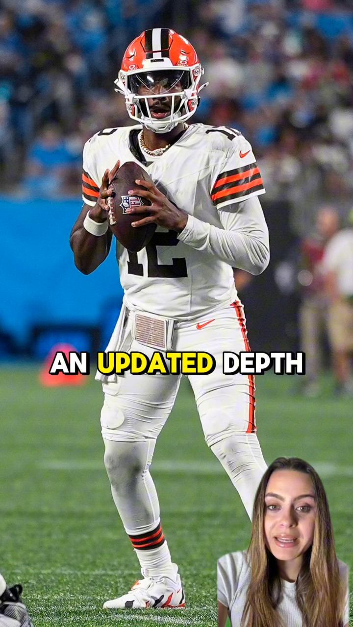 Shedeur Sanders still ranked at bottom of Browns depth chart