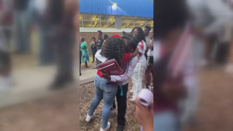 Raines High School graduate's milestone moment goes viral