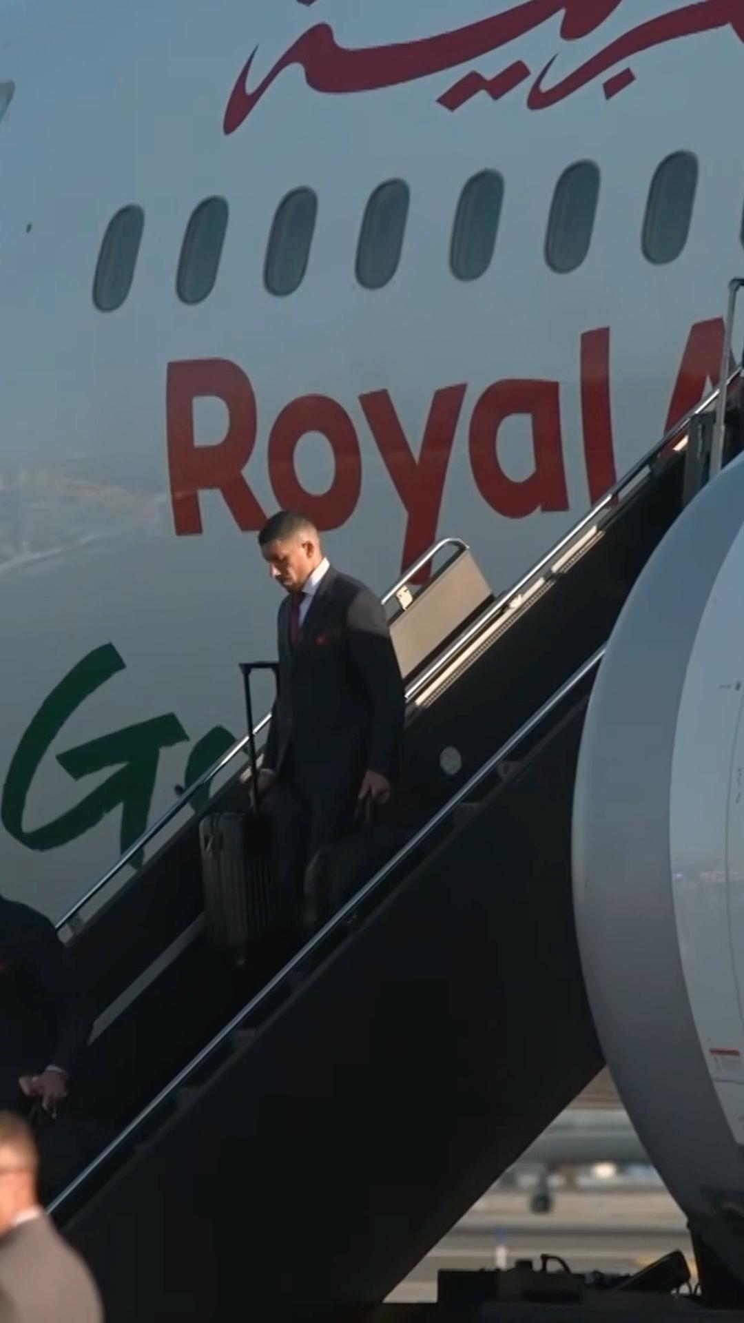 Morocco Arrive in New Jersey