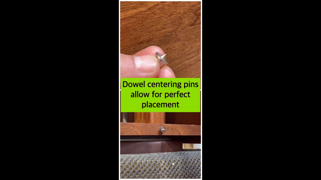 Dowel centering pins for perfect alignment #woodworking #tools #maker # ...