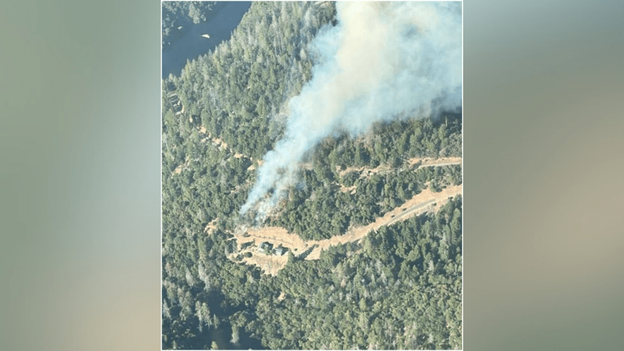 Holland fire burns 4 acres in El Dorado County