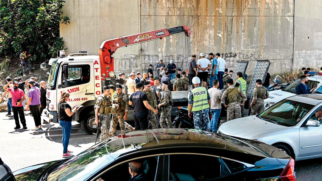 Israeli strike hits car near Beirut ahead of Lebanon-Israel talks in ...