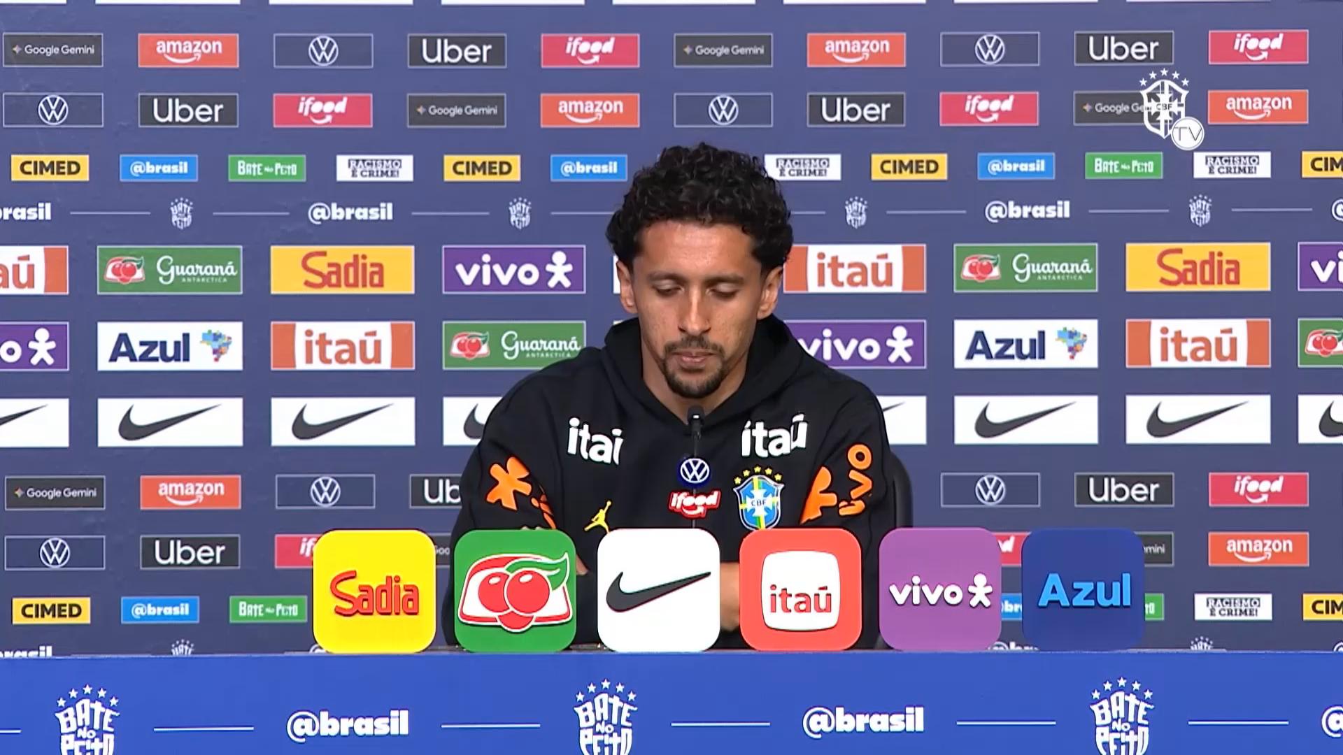 Marquinhos stands with Gabriel after Champions League heartbreak