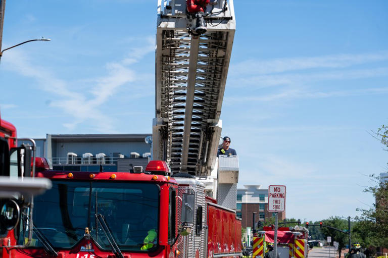 Owensboro Fire Department holds vertical ventilation training session