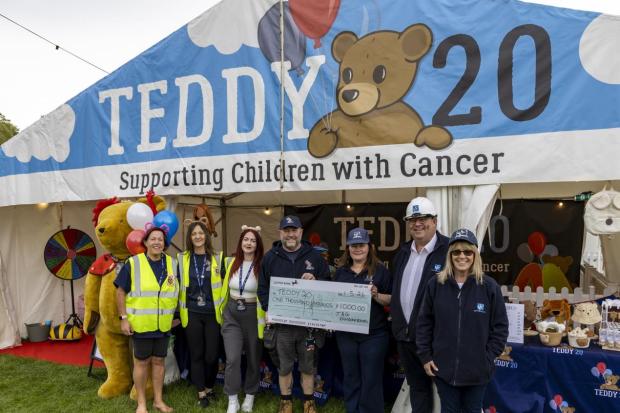Charity's European cycle challenge boosted by Dorset firm's donation