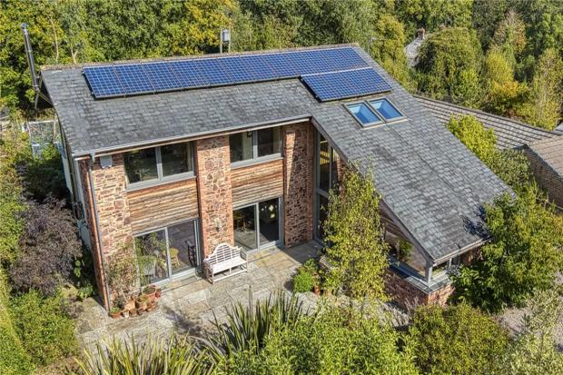 Modern eco-friendly four-bed house in Wiveliscombe on market for £650k