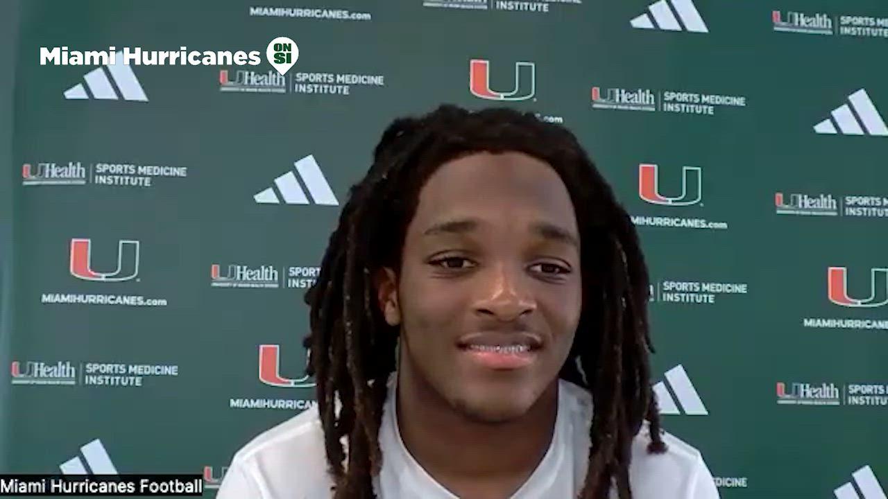 Miami Hurricanes Freshman Malachi Toney Prepare for SMU