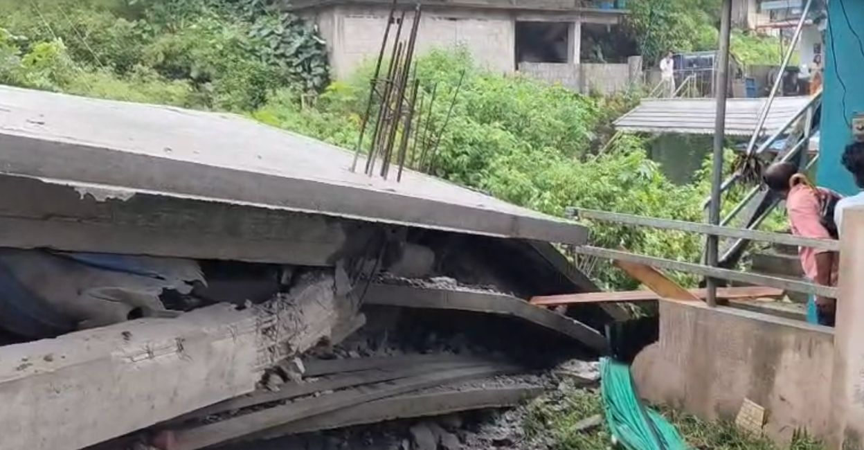 Five-storey building under construction collapses in Idukki, no ...