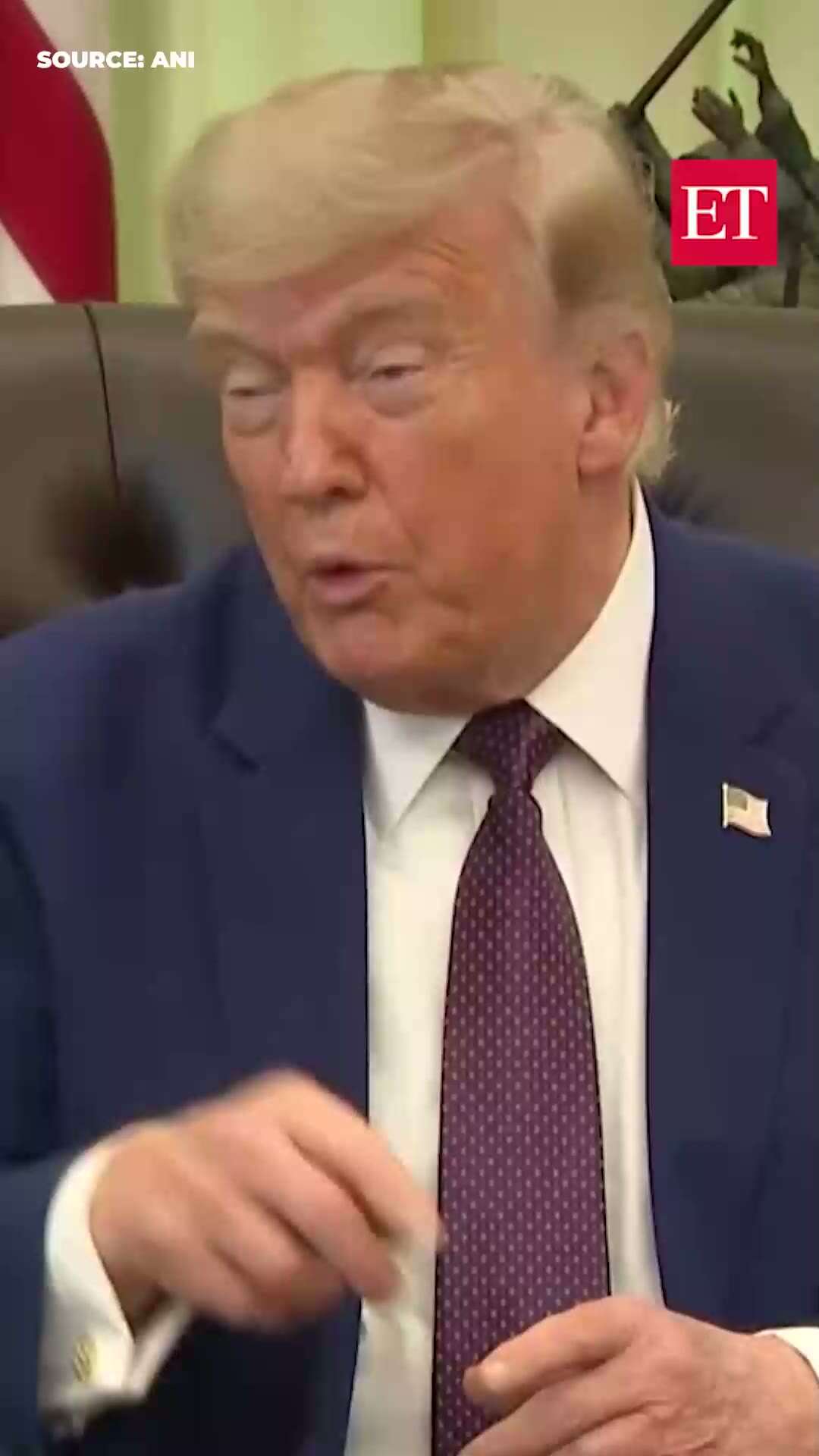 'Young, beautiful woman, never smiles': Trump's sharp exchange with CNN ...