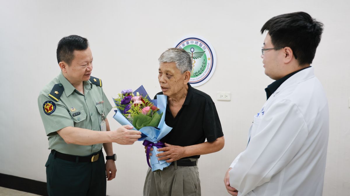 國軍臺中總醫院醫療團隊緊急處置 成功搶救心梗患者