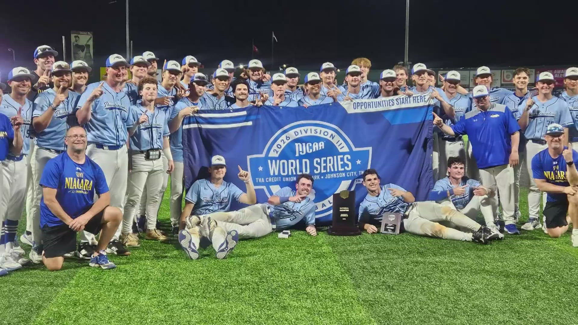 SUNY Niagara baseball relishing championship win