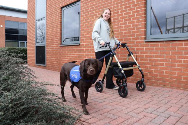 Four-legged helper opens doors to independence for Saltaire woman