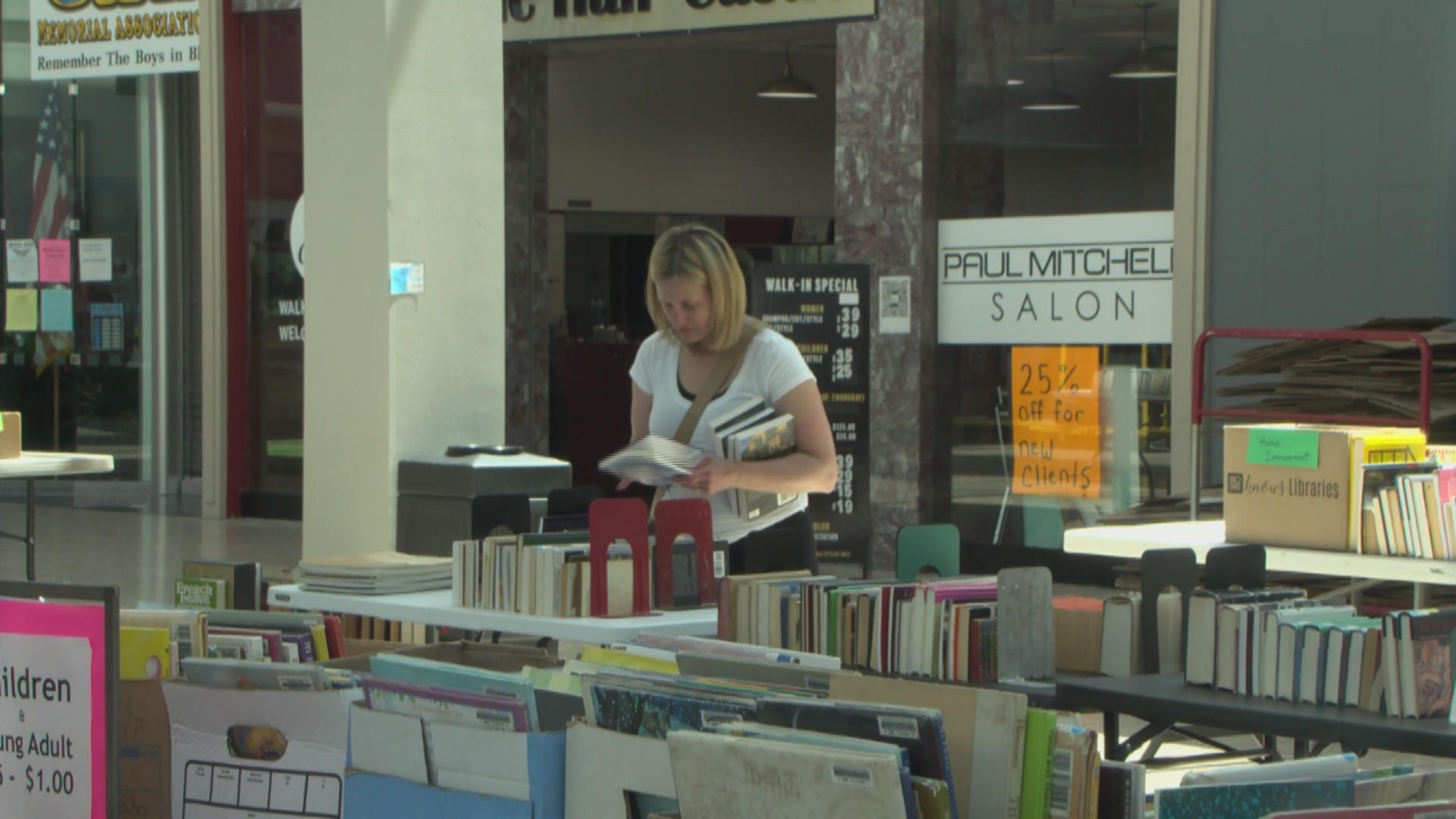 Book sale supports local library | 28/22 news