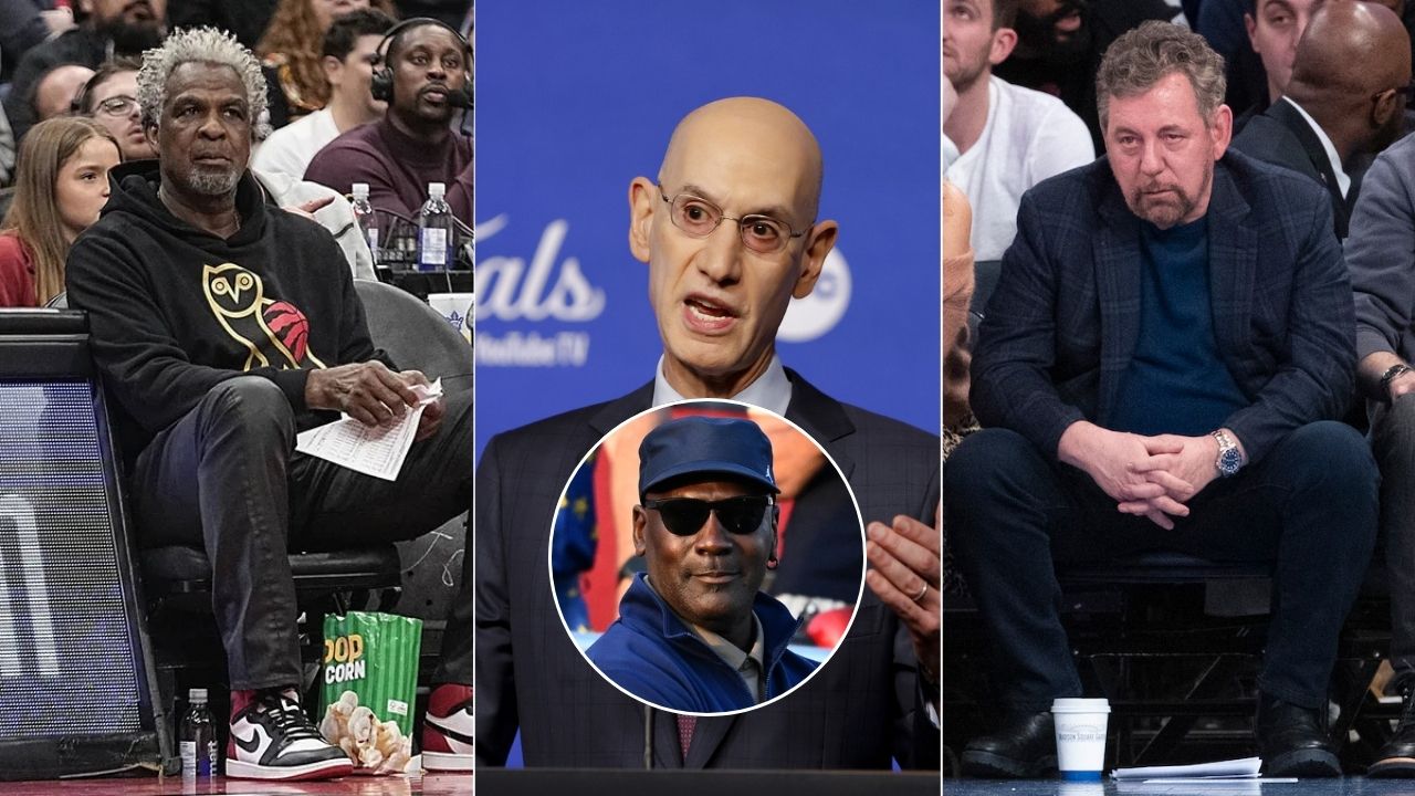 Adam Silver reveals he and Michael Jordan failed to get Charles Oakley ...