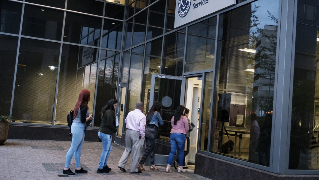 Gallego moves to challenge Trump green card policy shift