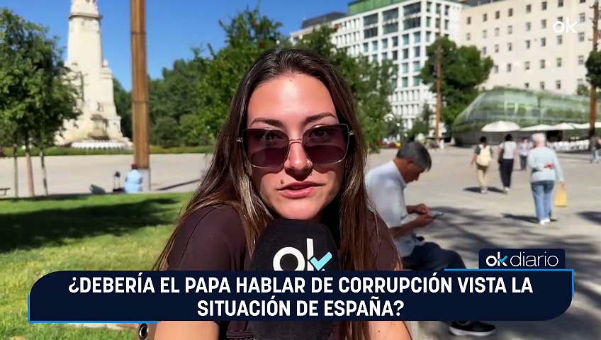 ¿Debería el papa hablar de corrupción vista la situación de España?