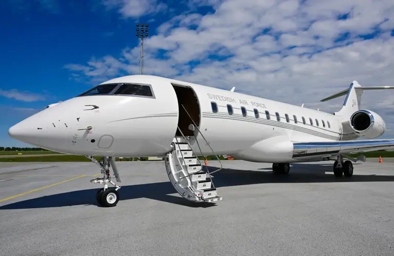 Här är kungens nya statsflyg – byggt för ett osäkrare Europa