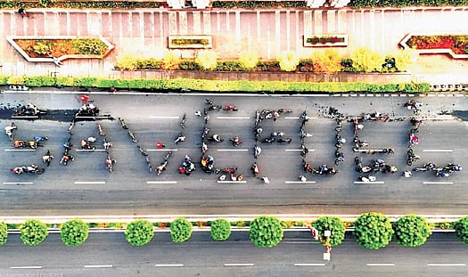 Over 120 cyclists join World Bicycle Day ride in Vijayawada