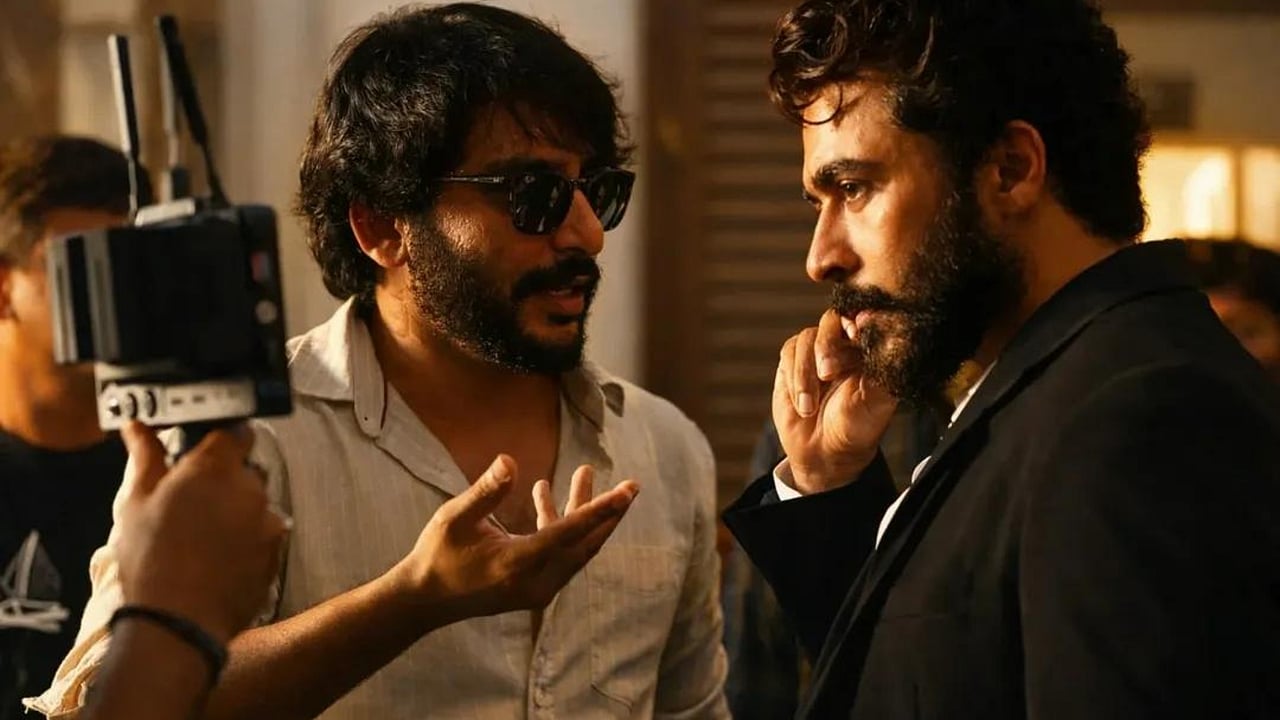 Suriya shares cryptic message as Karuppu director RJ Balaji, editor ...