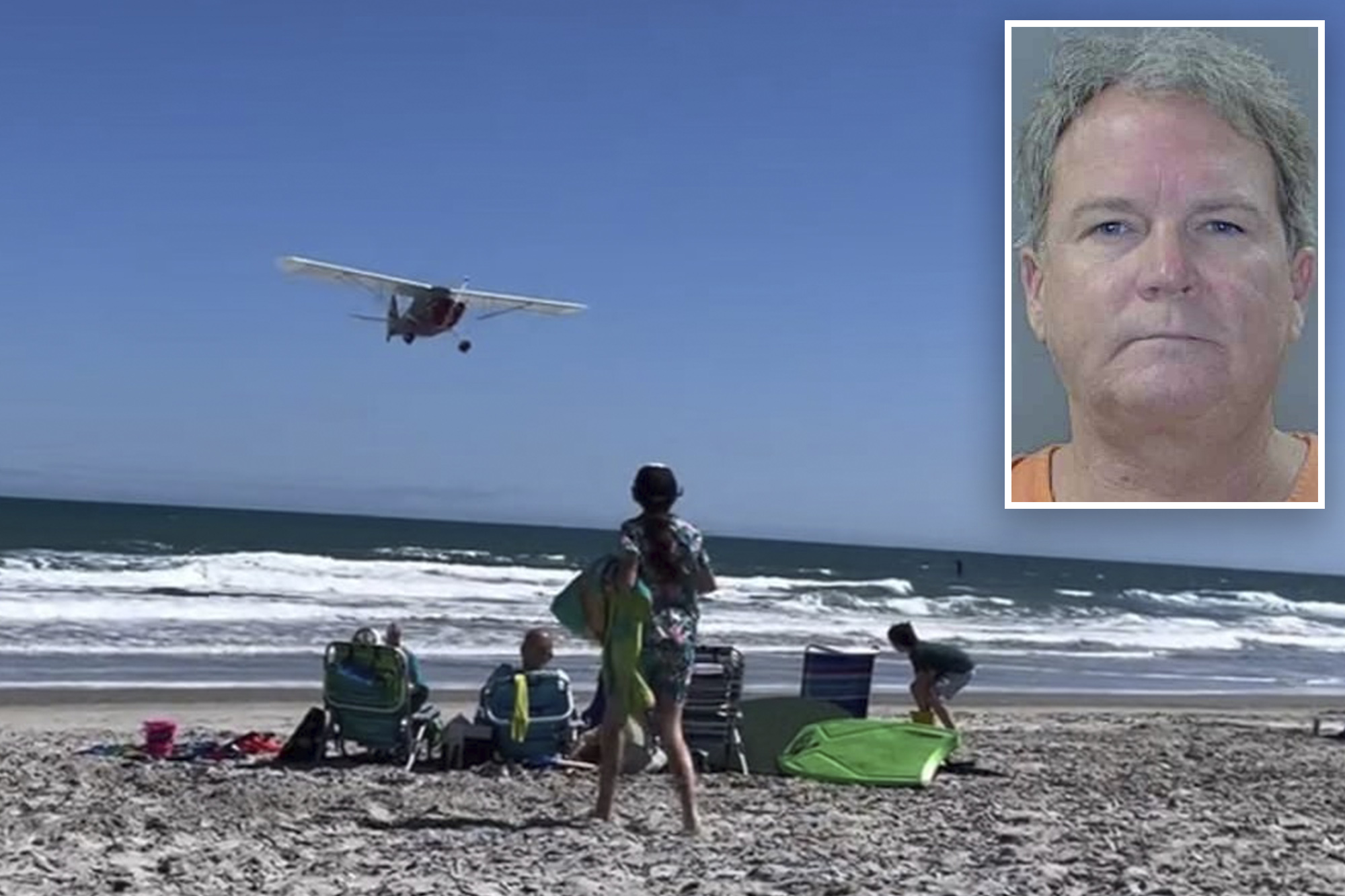 Pilot allegedly dive bombs over crowded South Carolina beach: 'Dove out ...