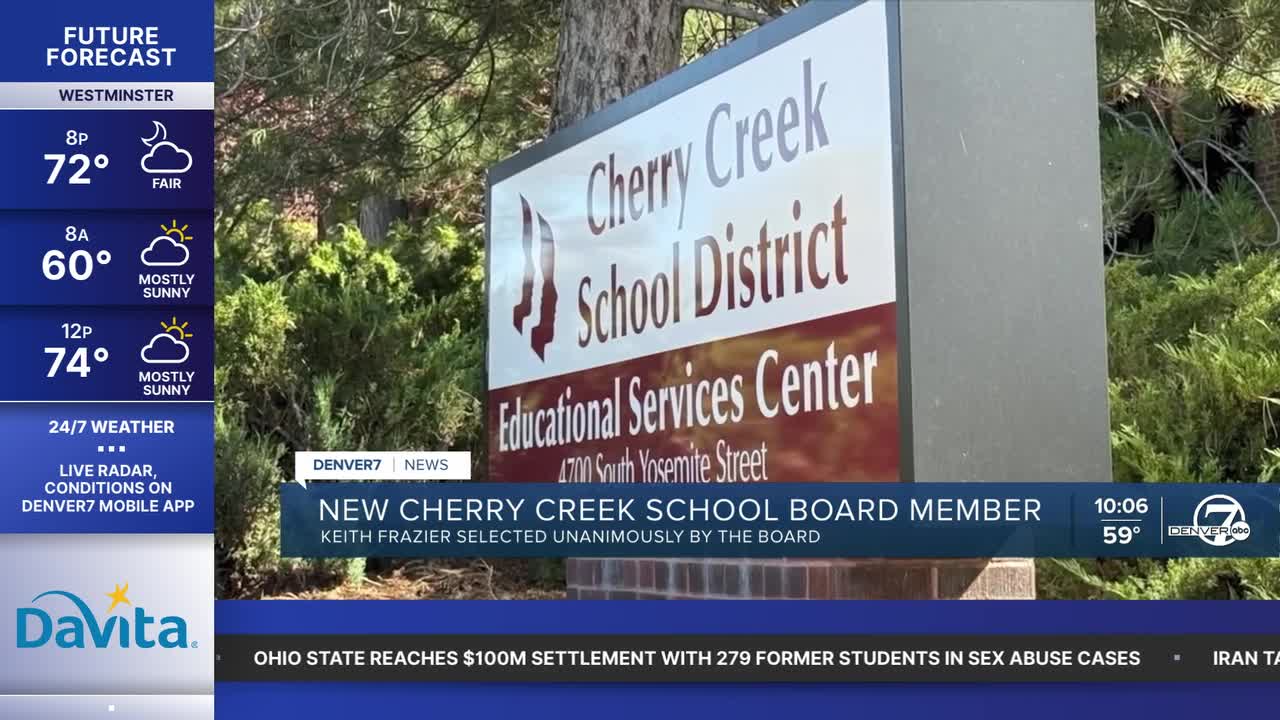 Cherry Creek School Board fills vacant seat