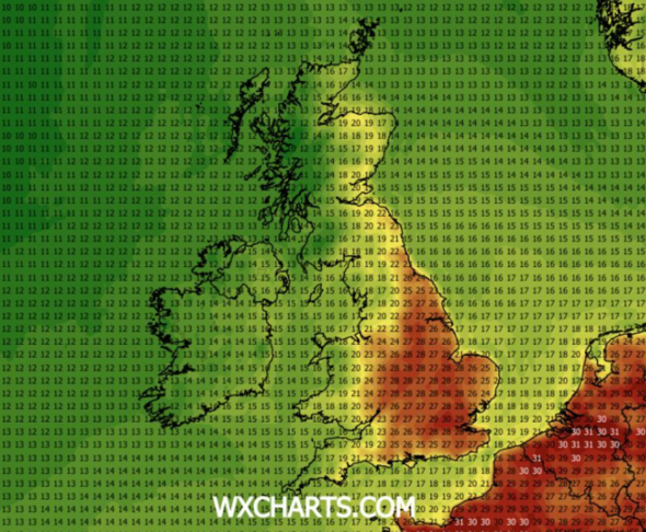 Weather maps reveal hottest day in June in next heatwave - full list of ...