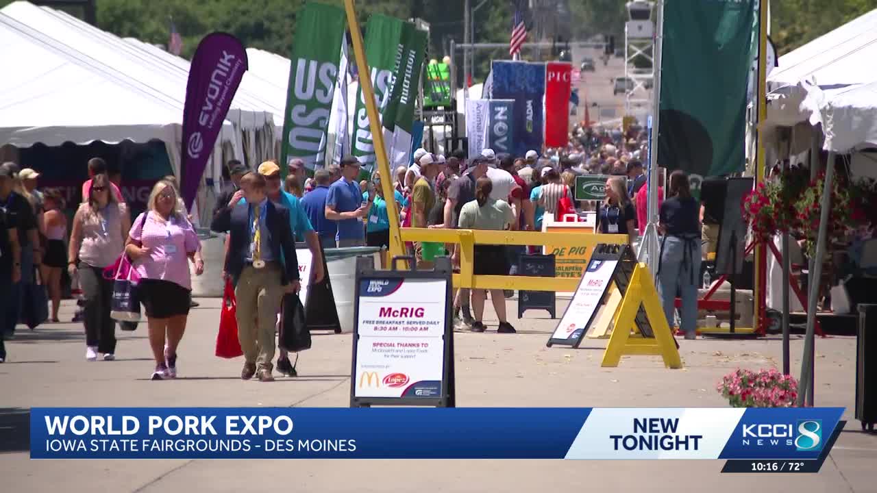 World Pork Expo brings global producers to Iowa State Fairgrounds