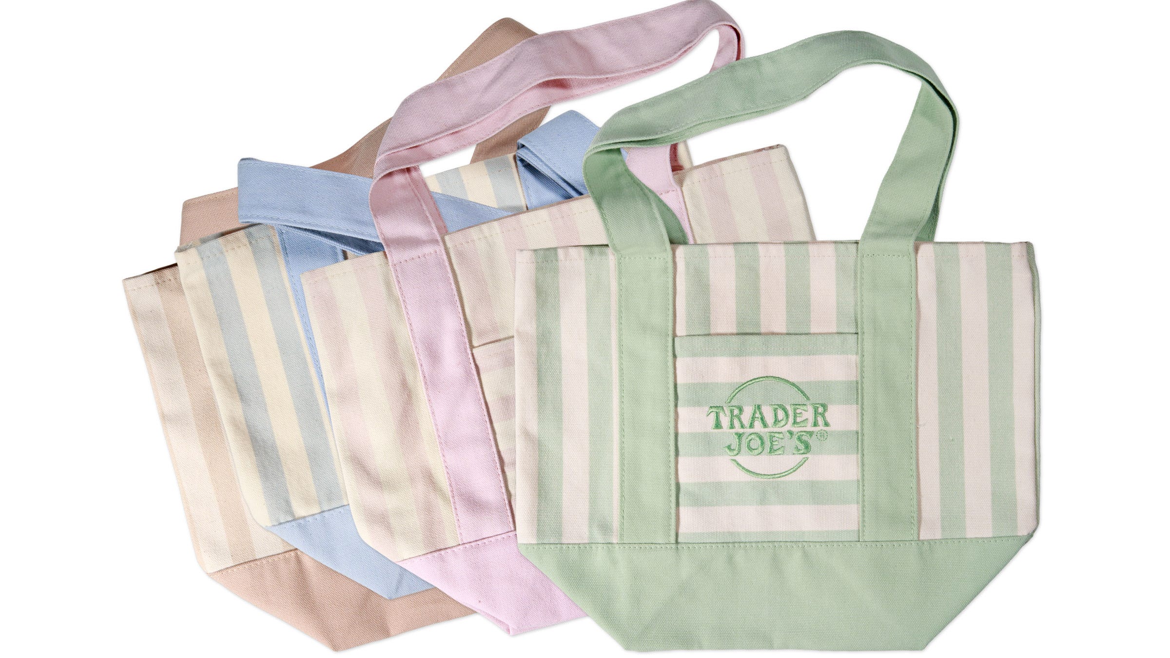 Trader Joe’s striped mini tote gets release date; lawsuit filed vs. fakes