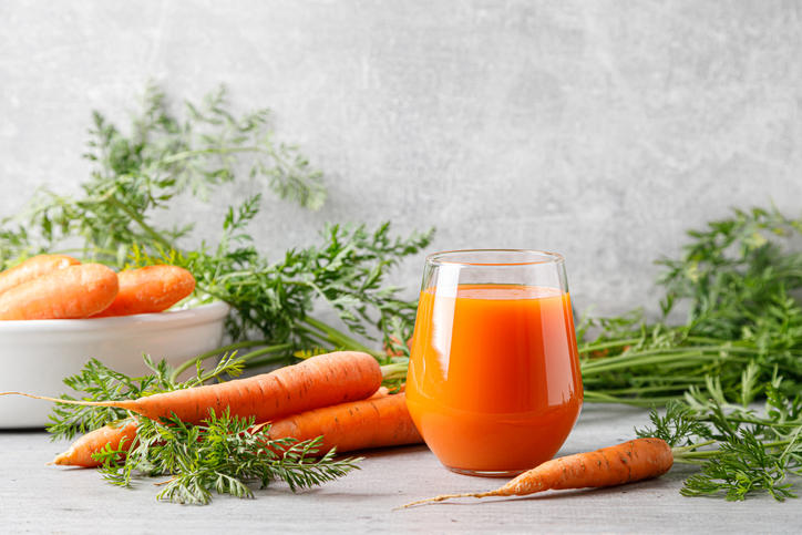 Karottensaft: frisch, mild und voller natürlicher Süße